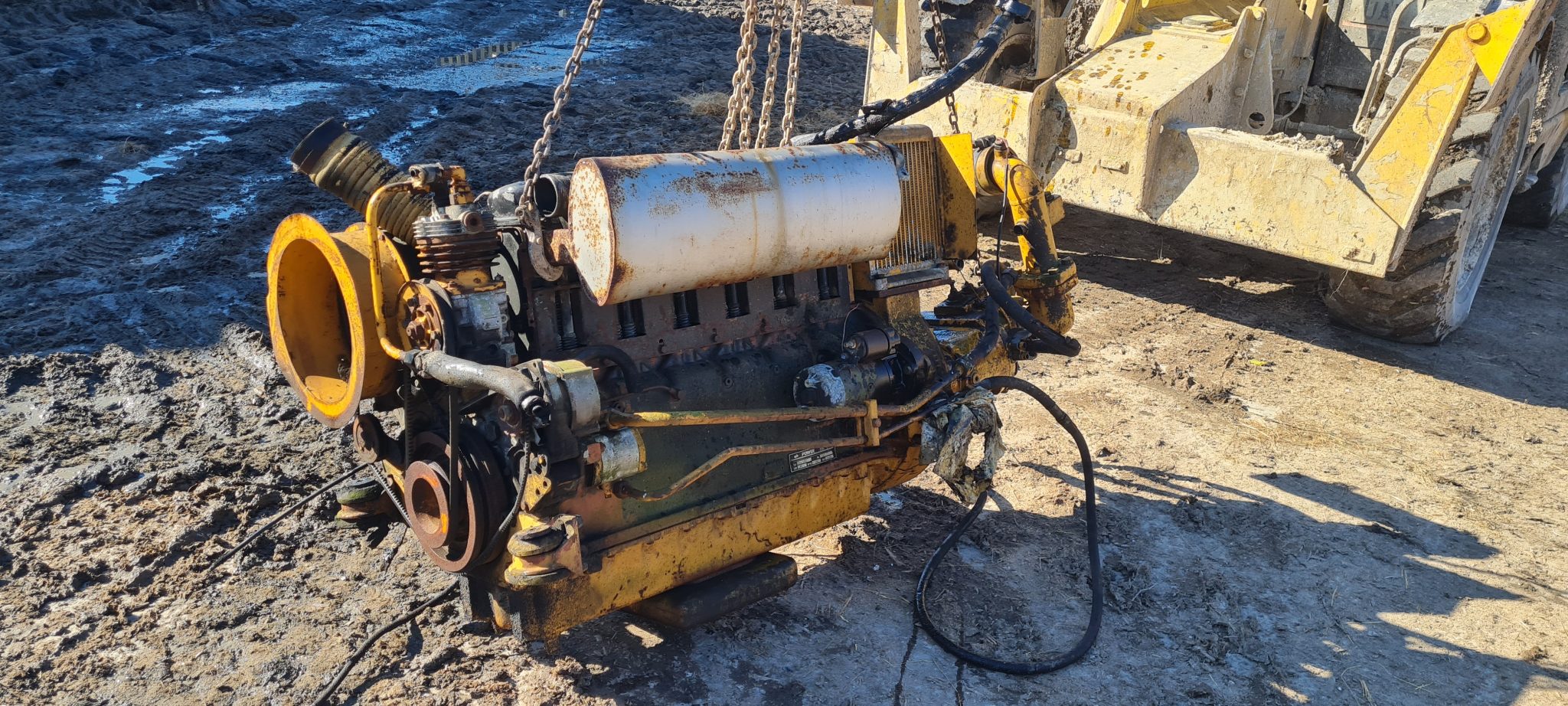 6 Cylinder Duetz Engine c/w Hyd Pump - BRUCE ATFIELD