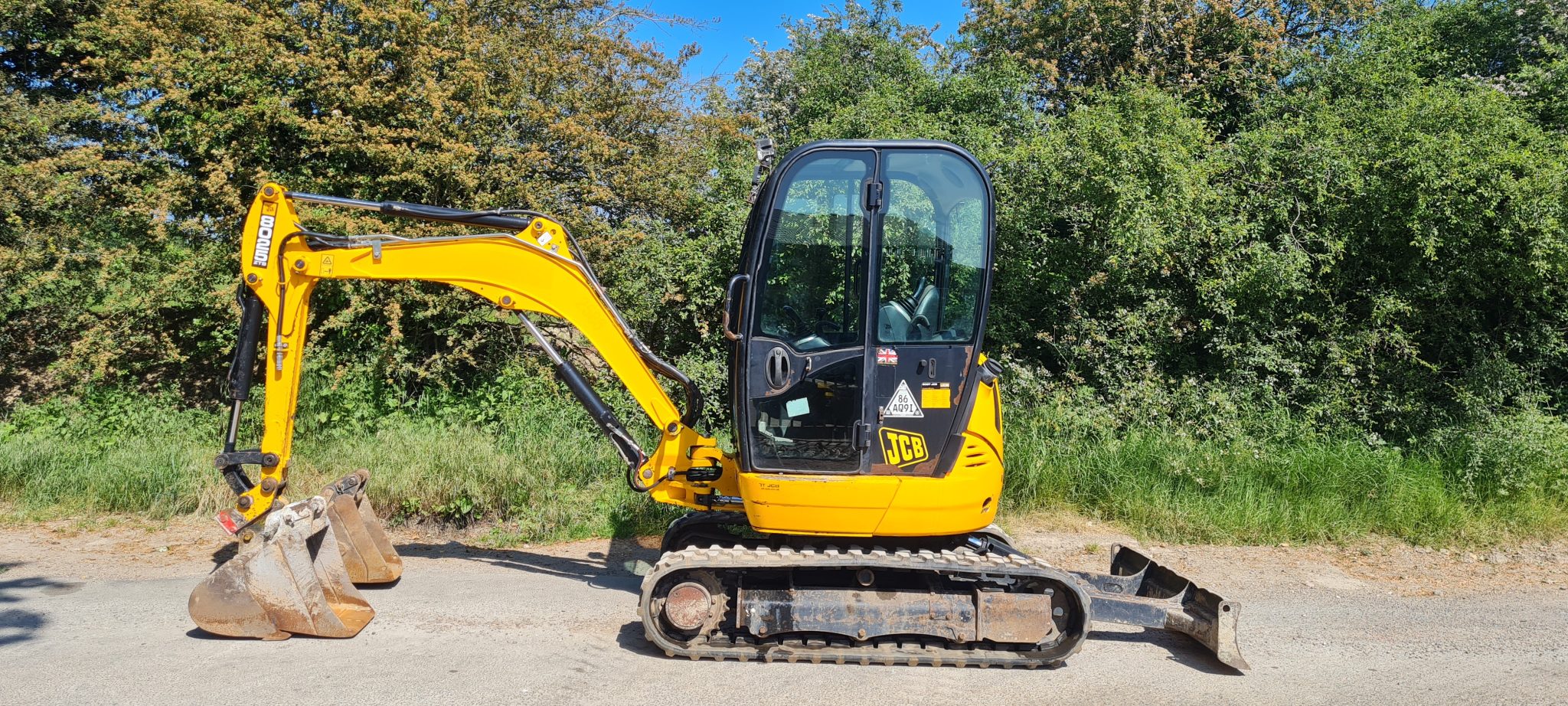 JCB 8025 cts Mini Digger - BRUCE ATFIELD