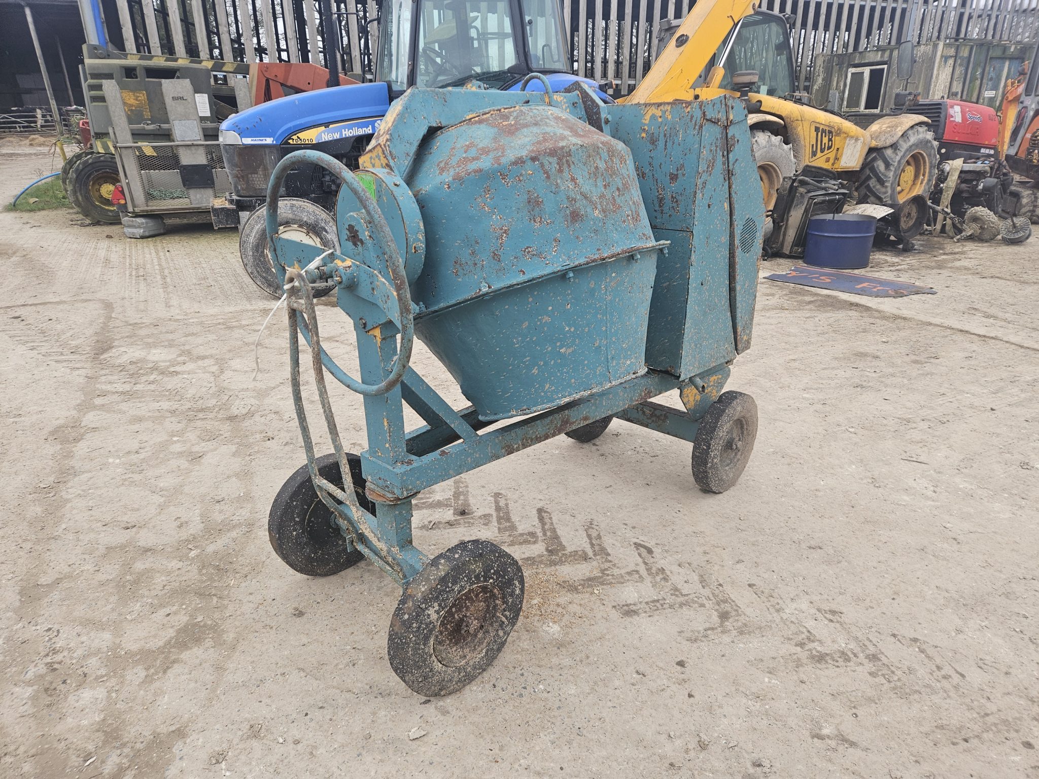 150 litre Benford Concrete Mixer - BRUCE ATFIELD